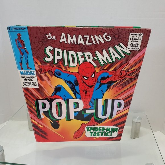 Marvel | Toys | Amazing Spiderman Pop Up Book Retailer Promo ...